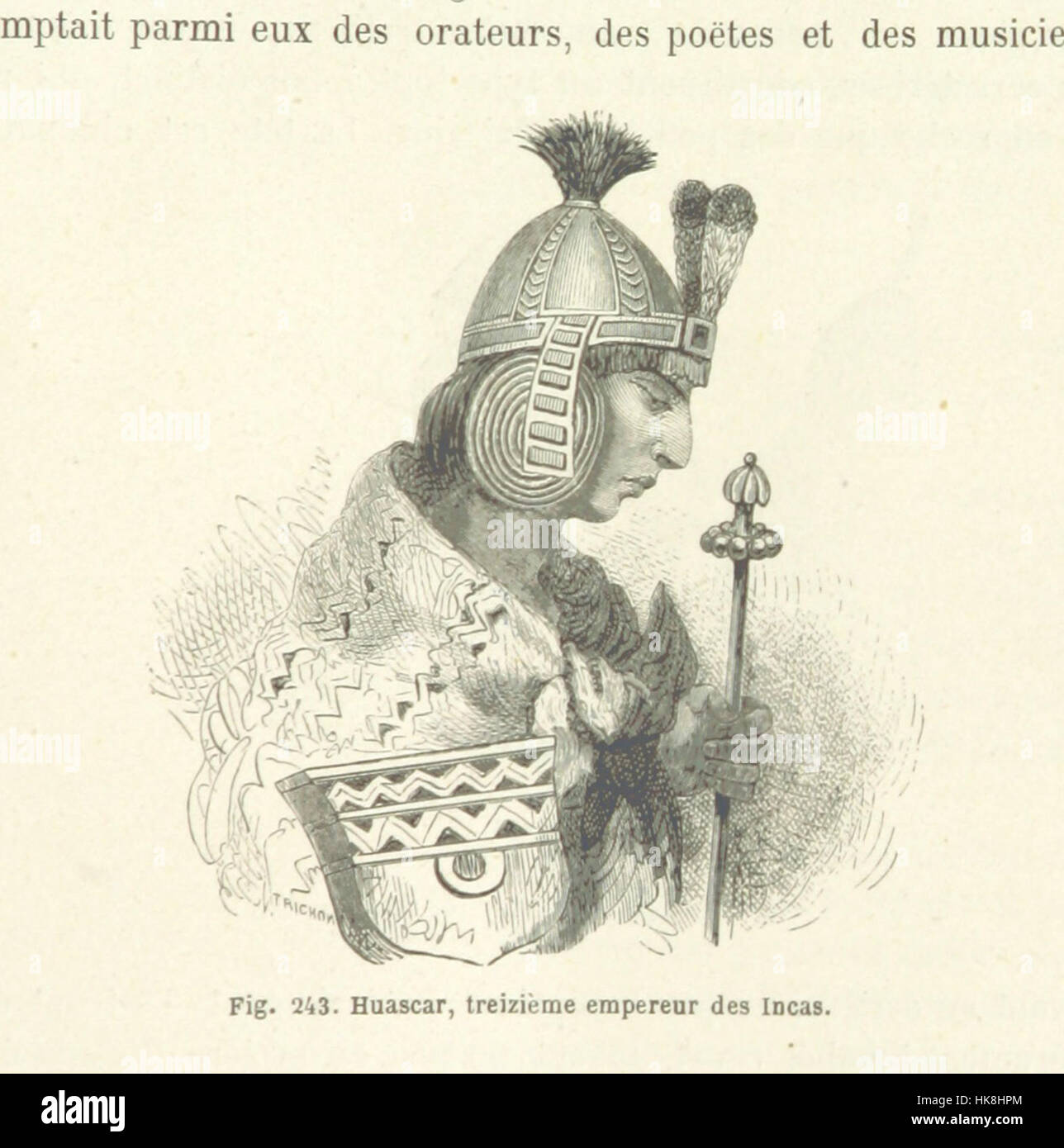 Image from 'Les Races Humaines', a work illustrated with 334 wood ...