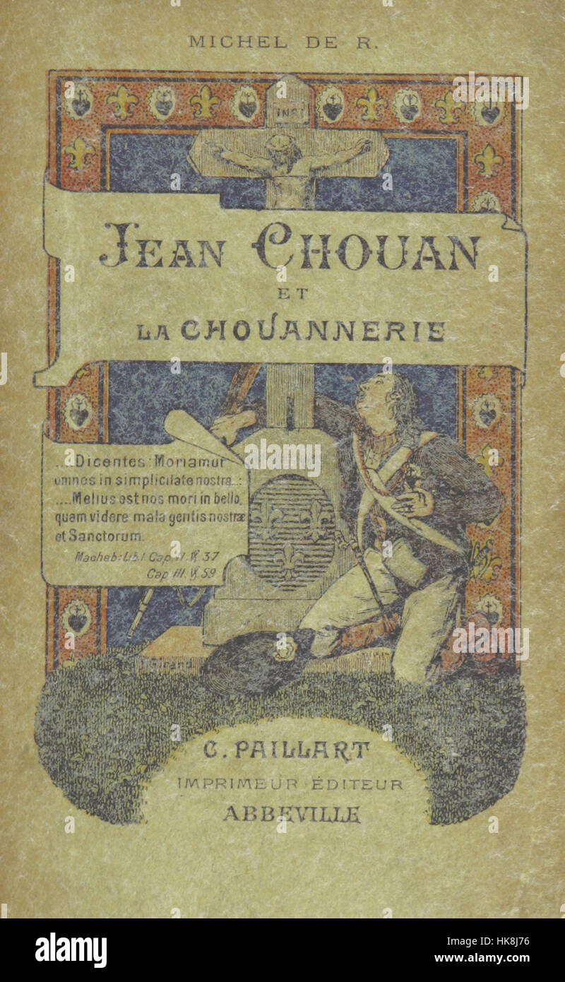 This image from page 5 of 'Jean Chouan et la Chouannerie' features a ...