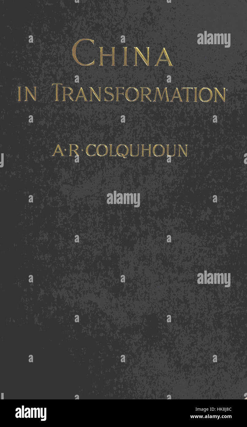 An illustration from 'China in Transformation,' showing a map or ...