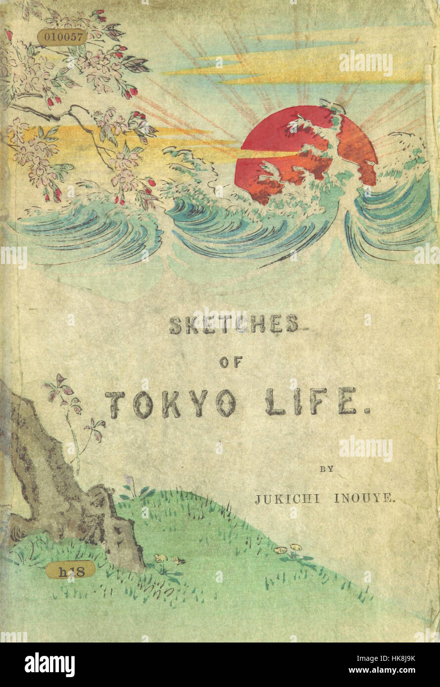 An image from 'Sketches of Tokyo Life,' a book illustrating the ...