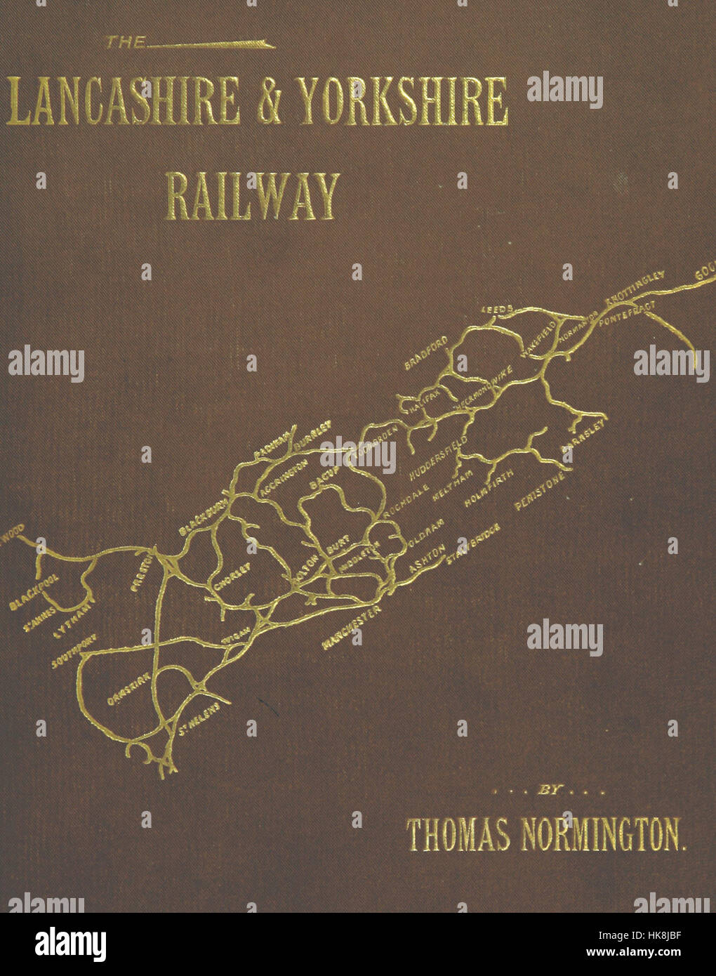 Yorkshire railway map hi-res stock photography and images - Alamy