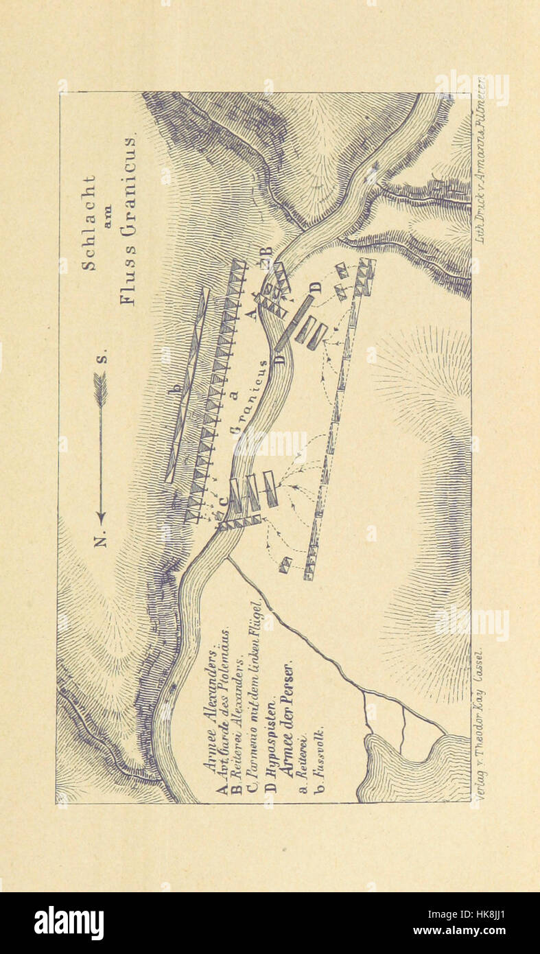 A page from 'Allgemeine Kriegsgeschichte aller Völker und Zeiten', a comprehensive work on the ...