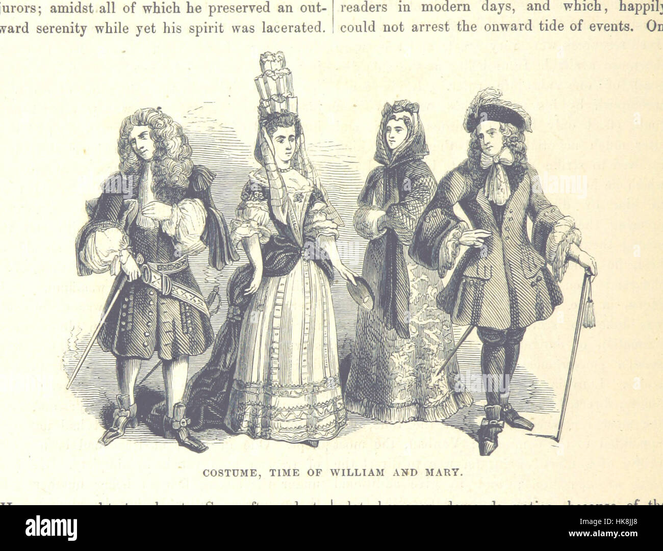 An illustration from 'The National and Domestic History of England ...