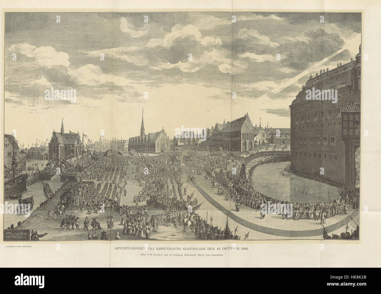 Image from 'Danmarks Riges Historie', a historical work on Denmark's ...
