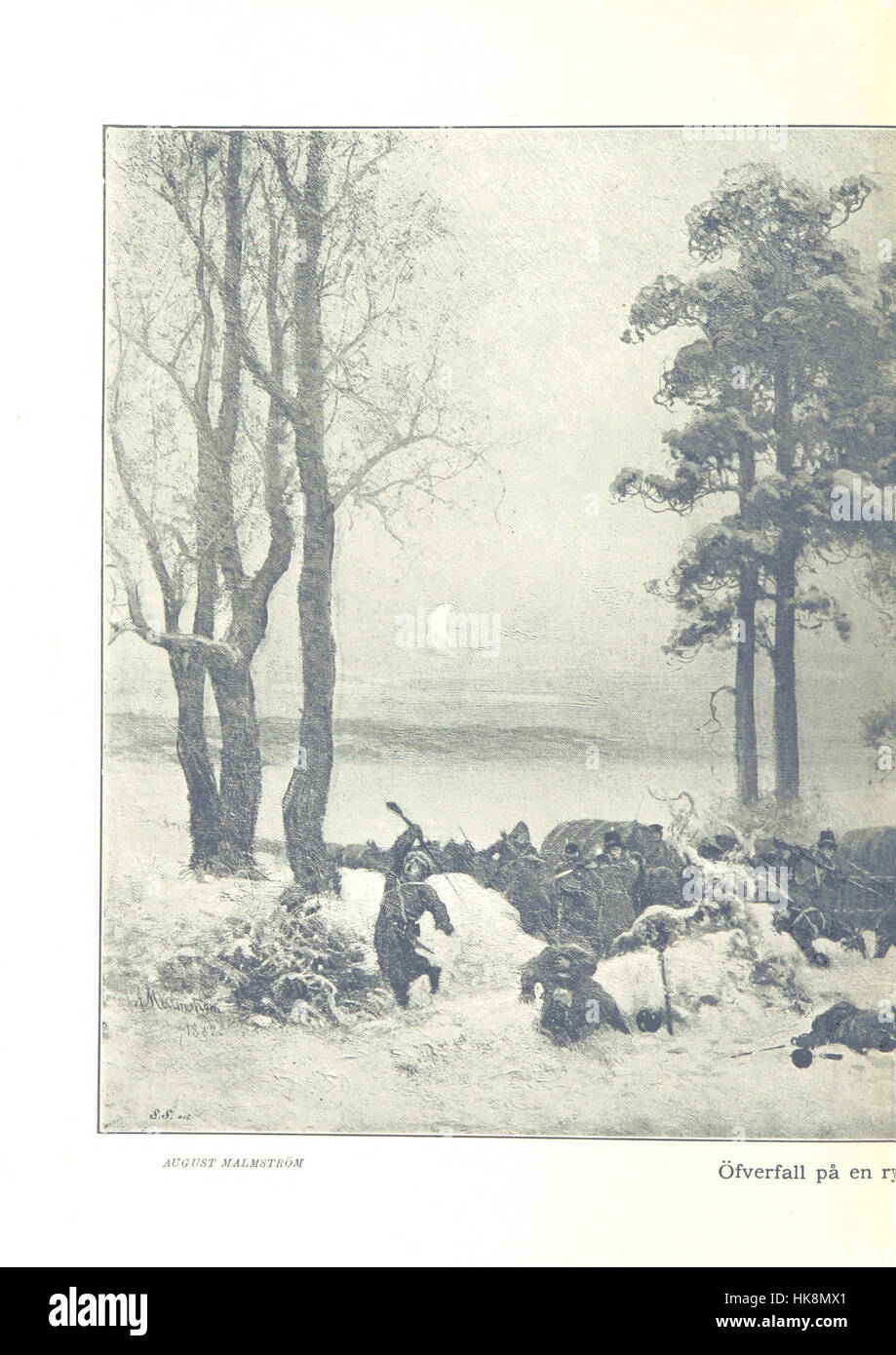 An image from 'Finska Kriget 1808-1809', a historical account of the ...