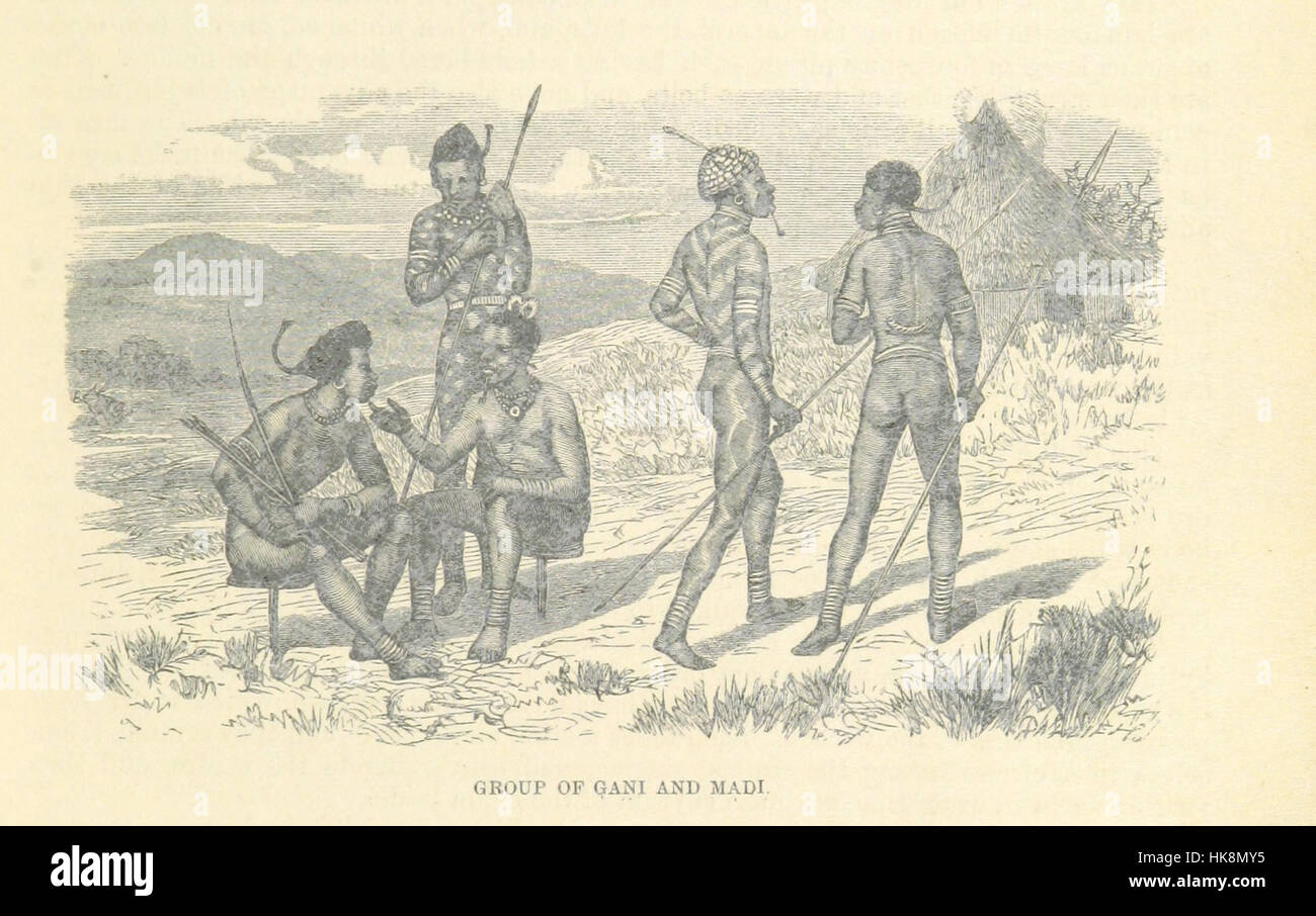 An illustration from 'The Natural History of Man,' depicting the ...