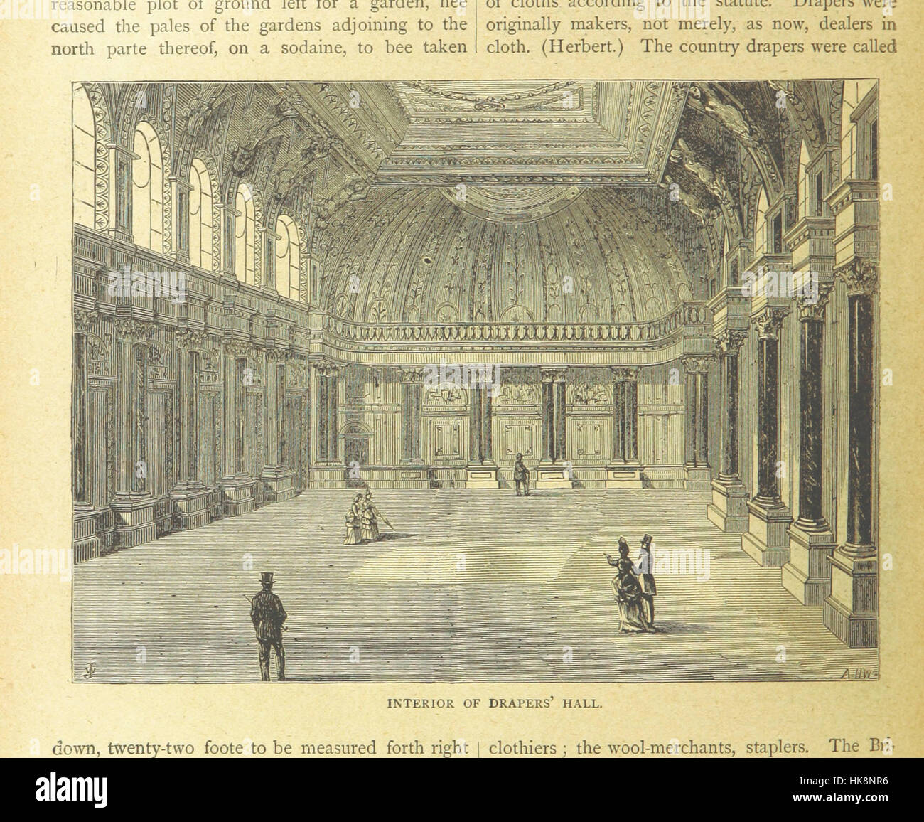 Illustration from 'Old & New London', showing the evolution of London's ...