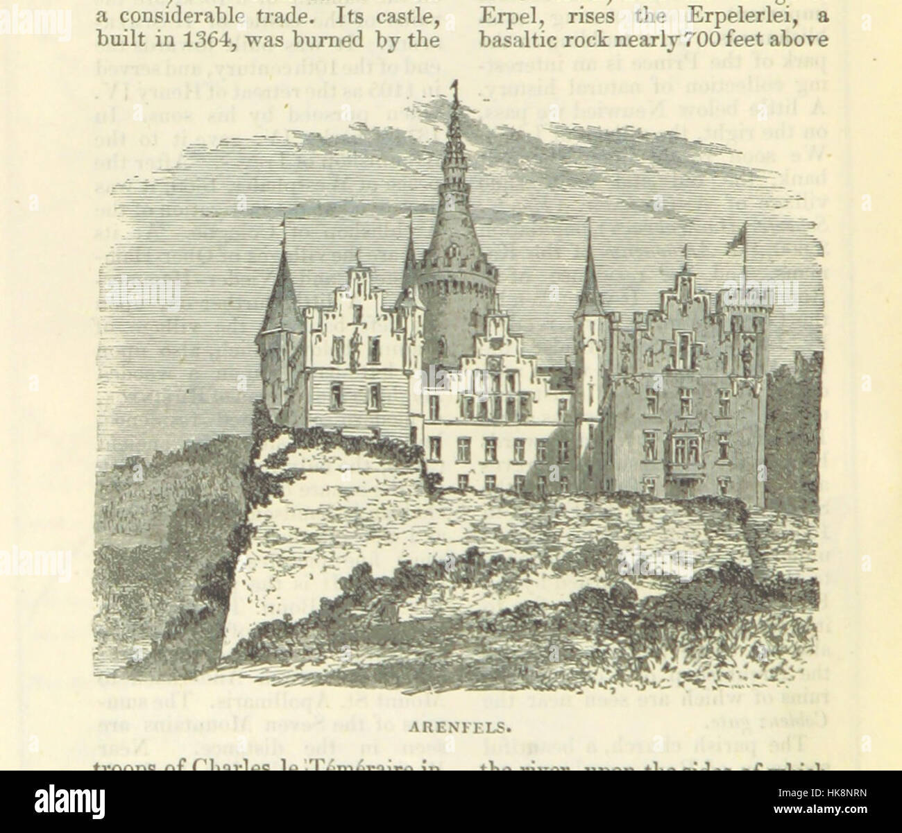 Image taken from page 536 of 'Appleton's European Guide Book', showing ...