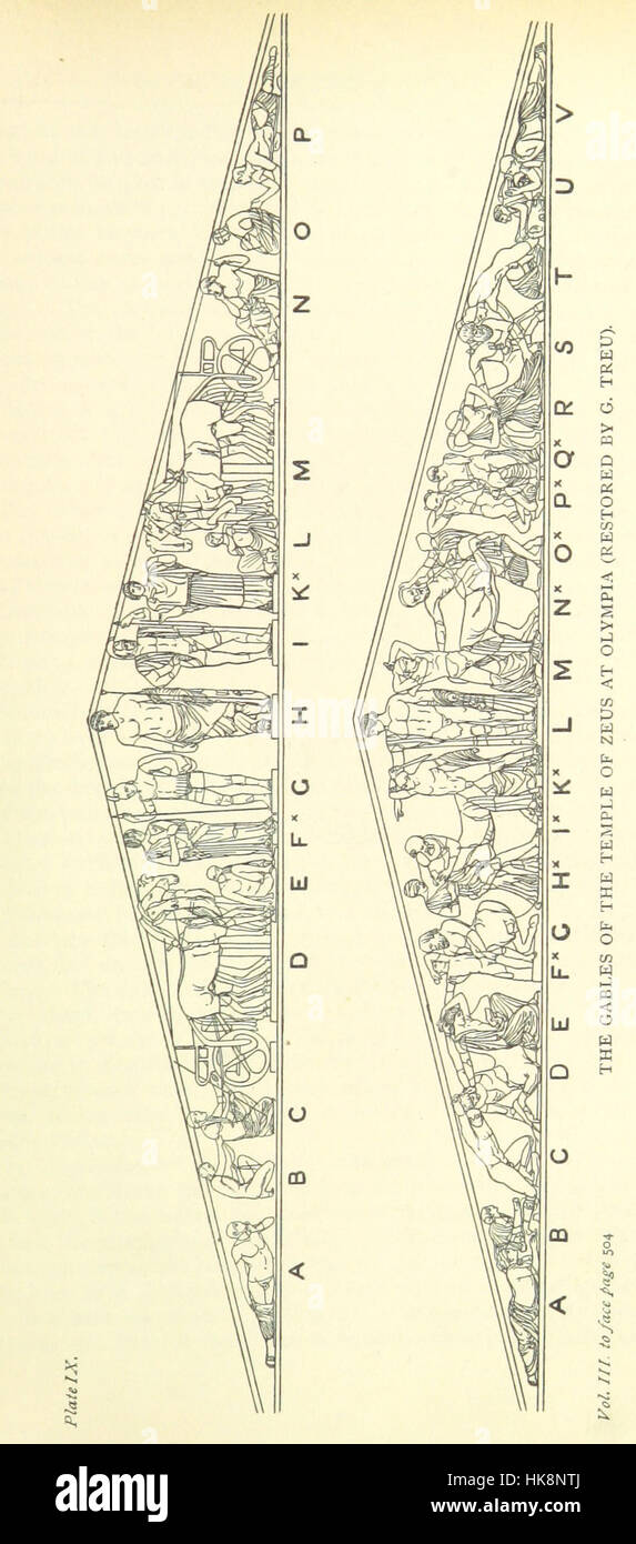An illustration from 'Pausanias's Description of Greece,' a detailed ...
