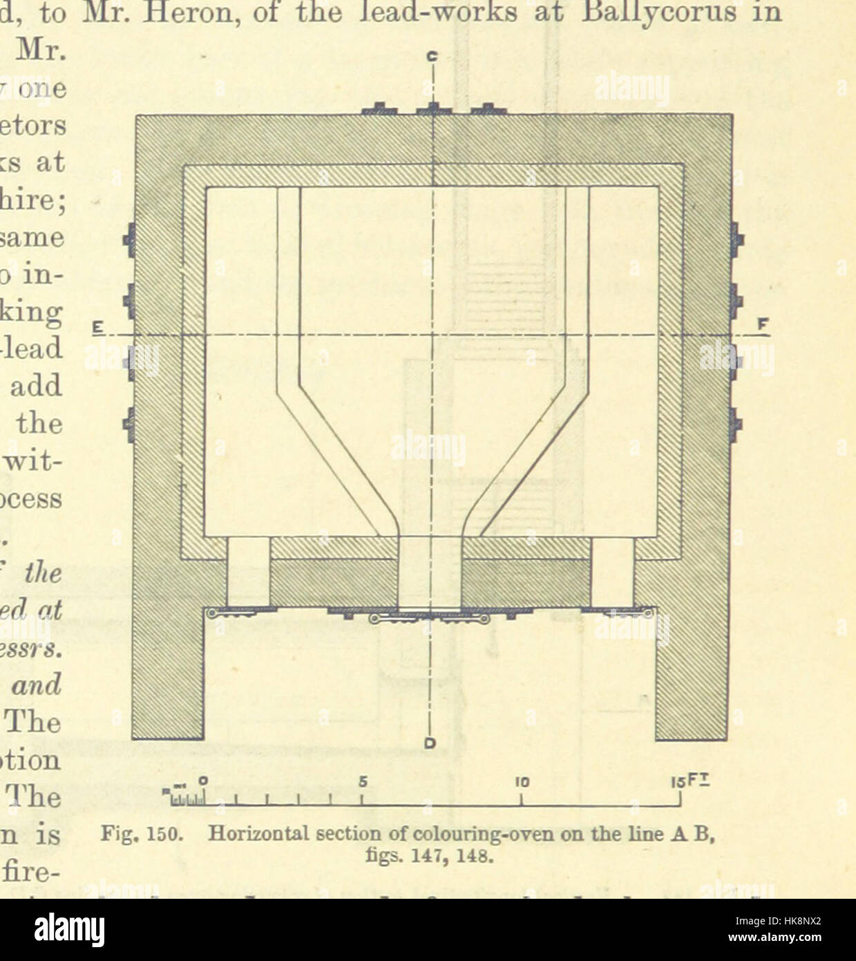 An image from page 538 of 'Metallurgy', illustrating the process of ...