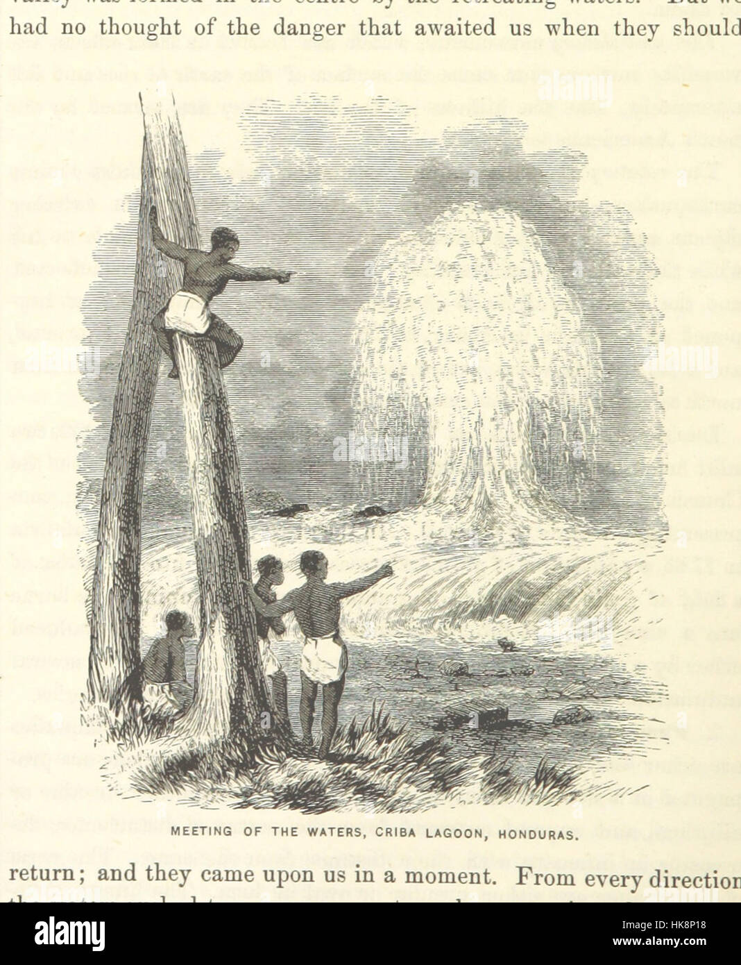 Illustration from 'Elements of Physical Geography,' showing physical ...