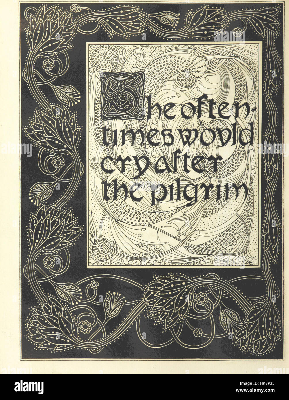 Image from page 54 of 'Isabella, or The Pot of Basil,' a narrative poem ...