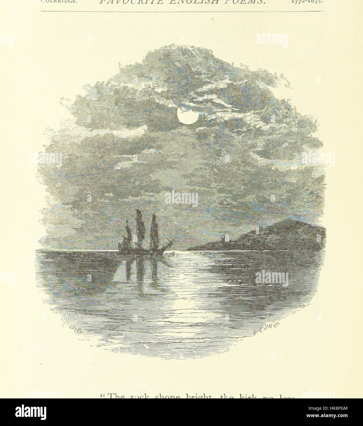 Image from 'Favourite English Poems and Poets,' an illustrated ...