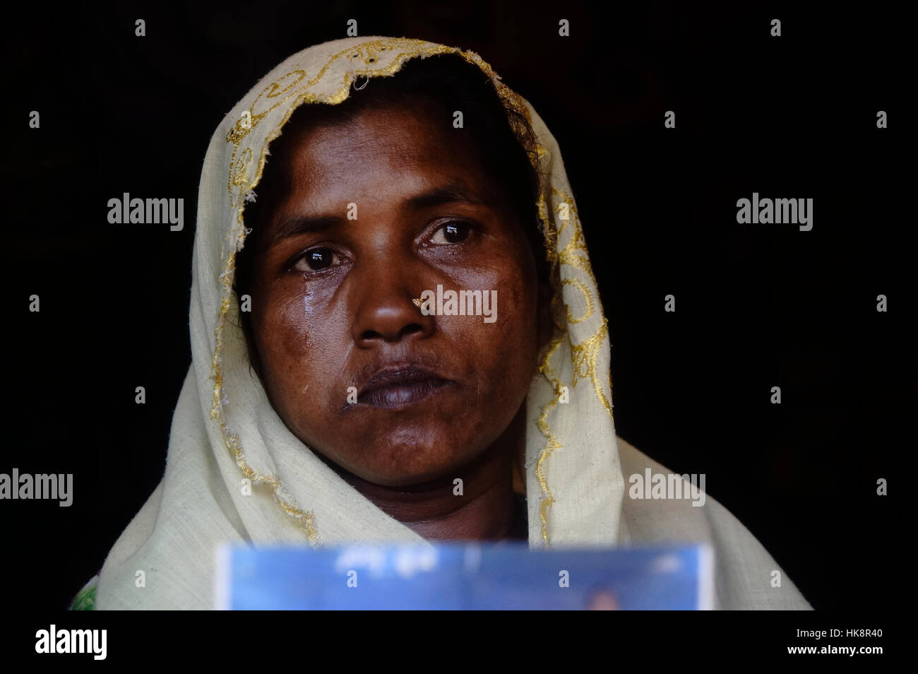 Cox'S Bazaar, Bangladesh. 26th Jan, 2017. Nur Begum (40), A Rohingya ...