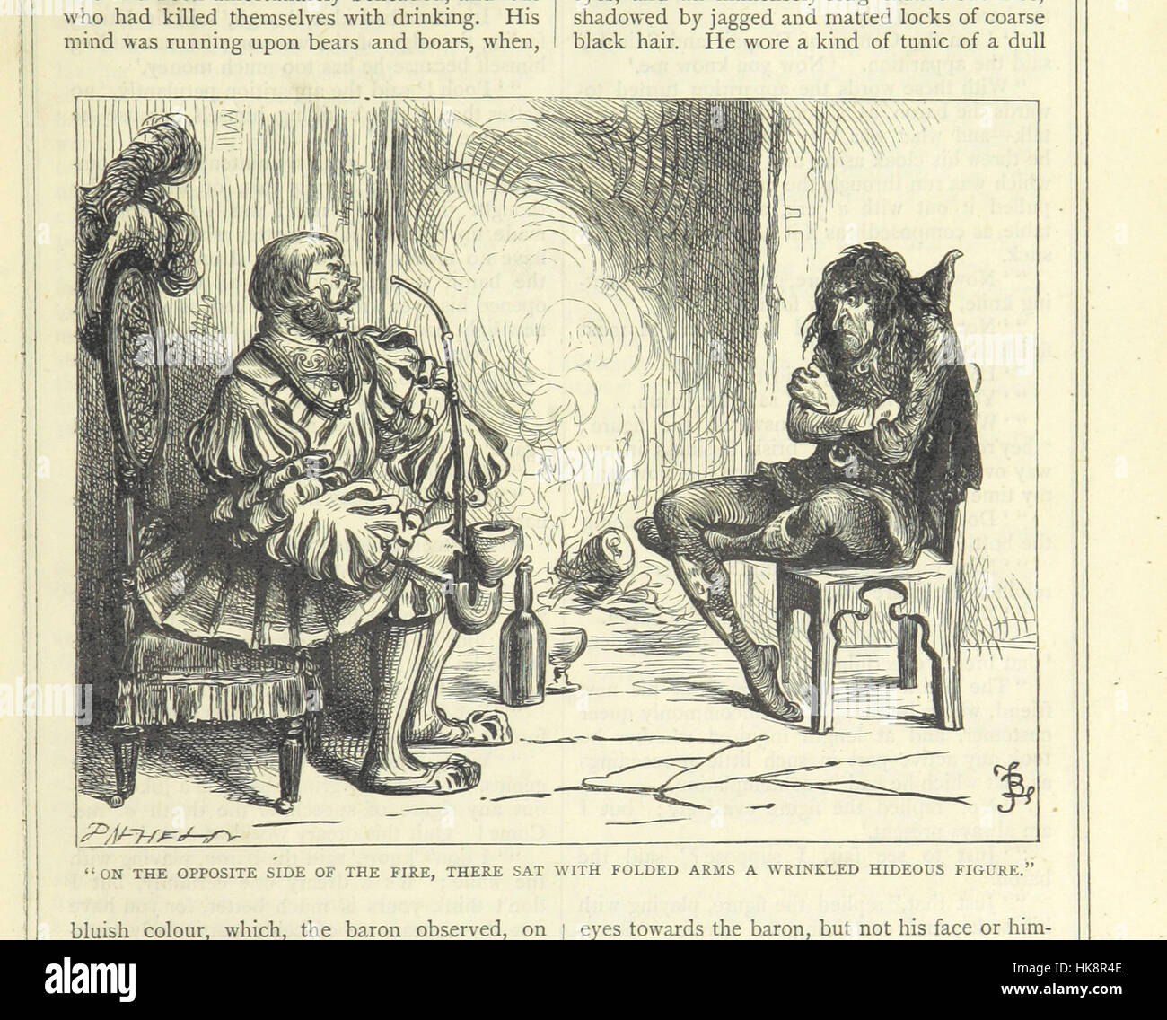 Illustration from 'The Works of Charles Dickens', depicting a scene or ...