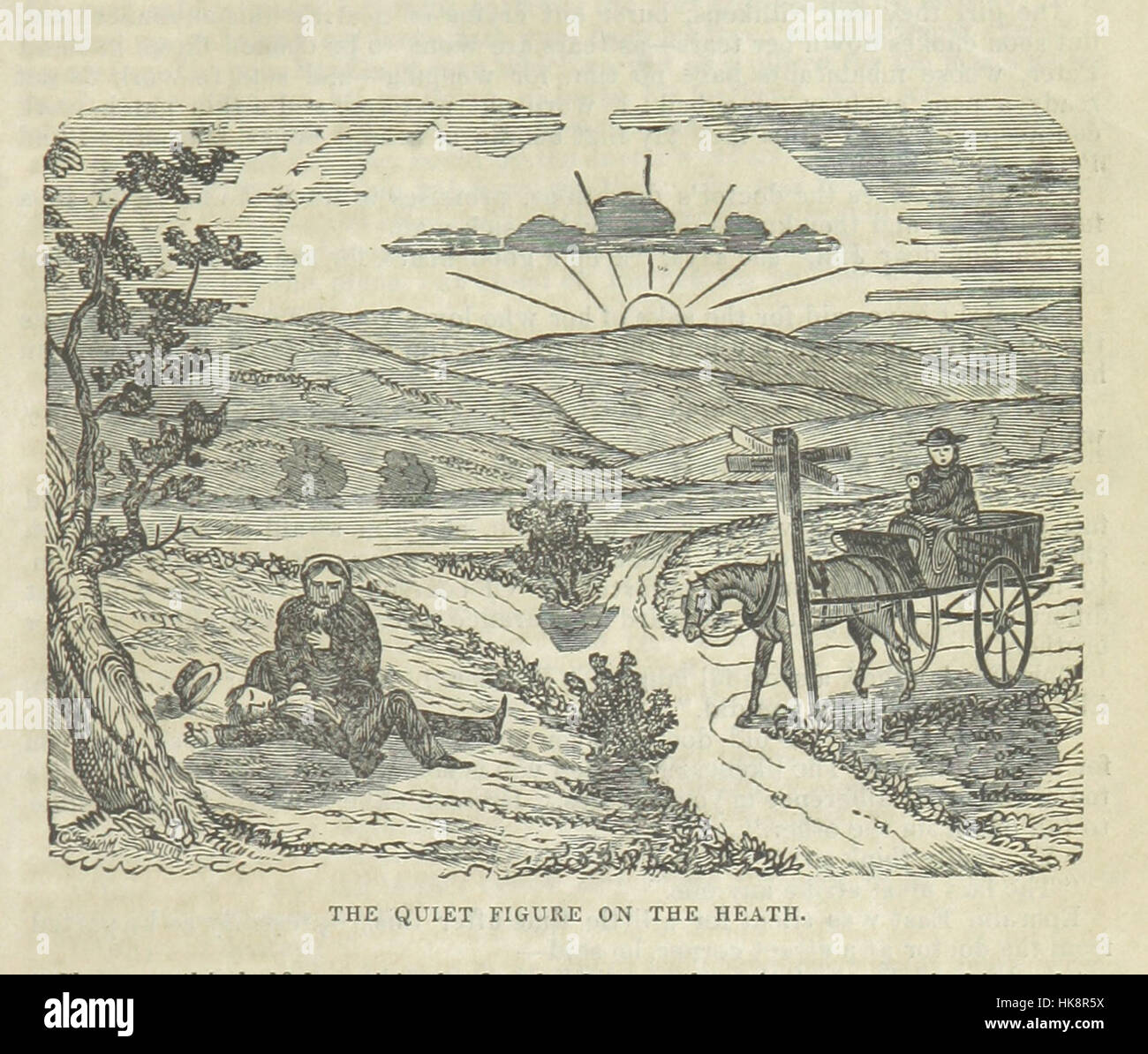 Illustration from '[The Trail of the Serpent],' showing a dramatic ...