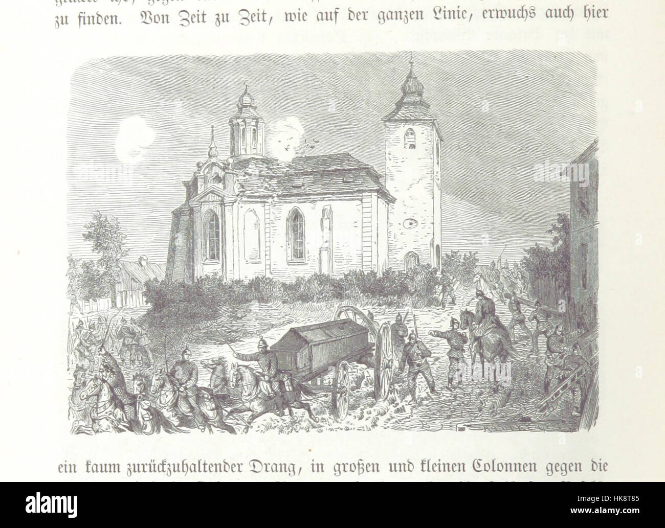 Image from 'Der deutsche Krieg von 1866,' documenting the events and ...
