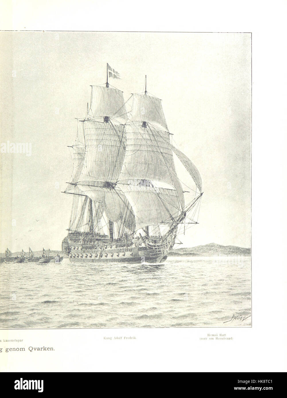 The image is from 'Finska Kriget 1808-1809', an illustrated history of ...