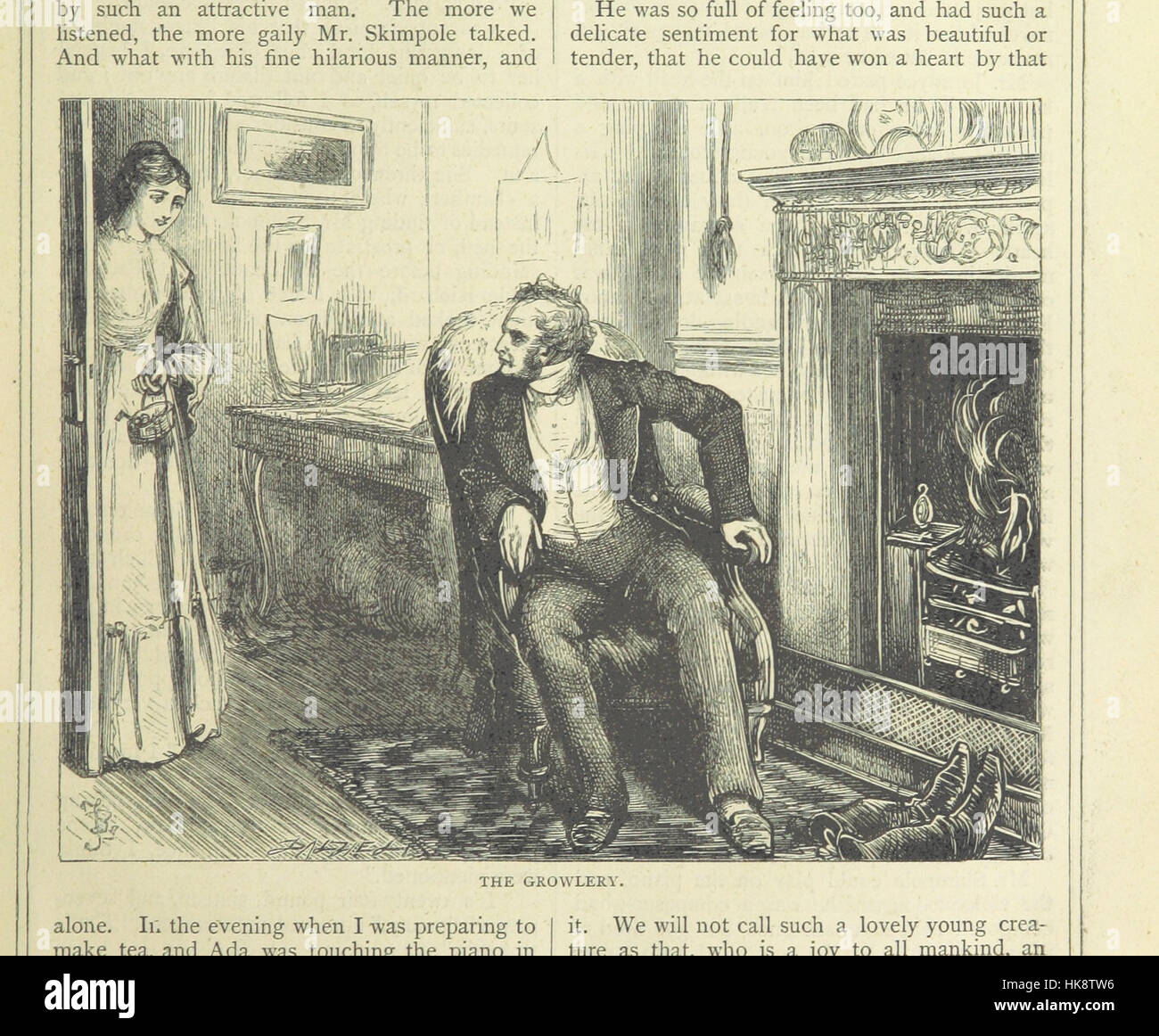 Page 57 of 'The Works of Charles Dickens' features an illustration from ...