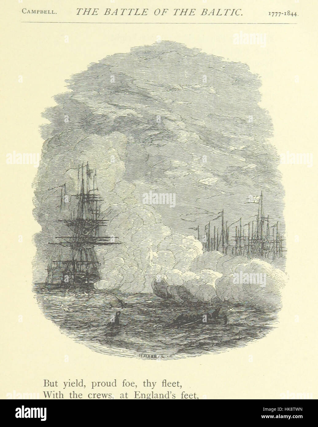An image from the 'Favourite English Poems and Poets,' showcasing an ...