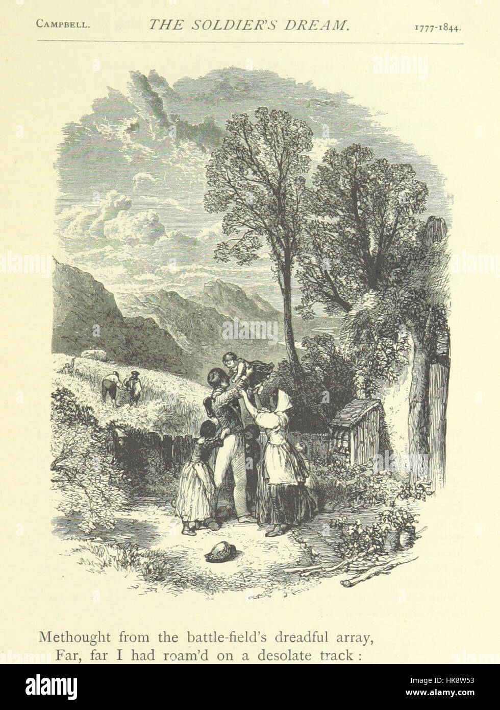 Illustration from page 575 of 'Favourite English Poems and Poets ...