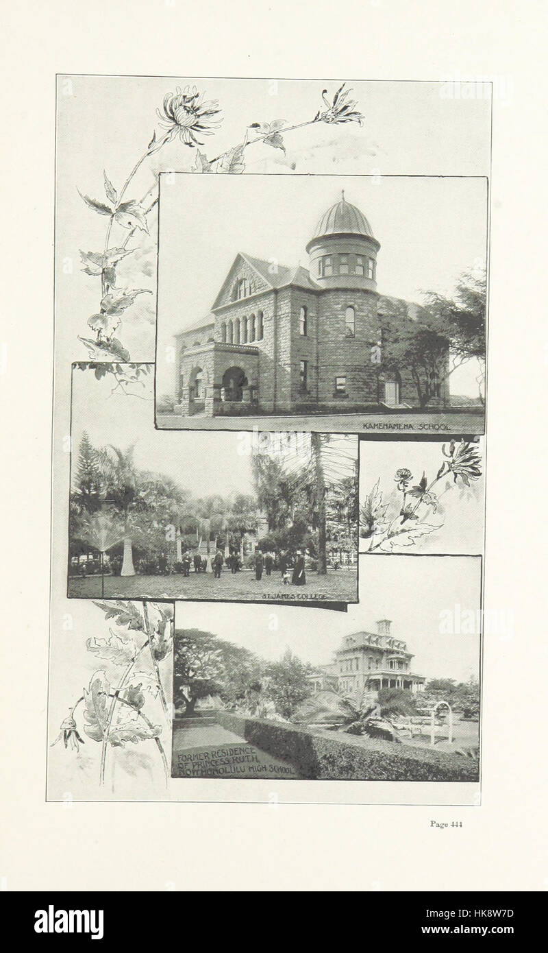 Image from 'Hawaii: Our New Possessions,' showing the islands of Hawaii ...