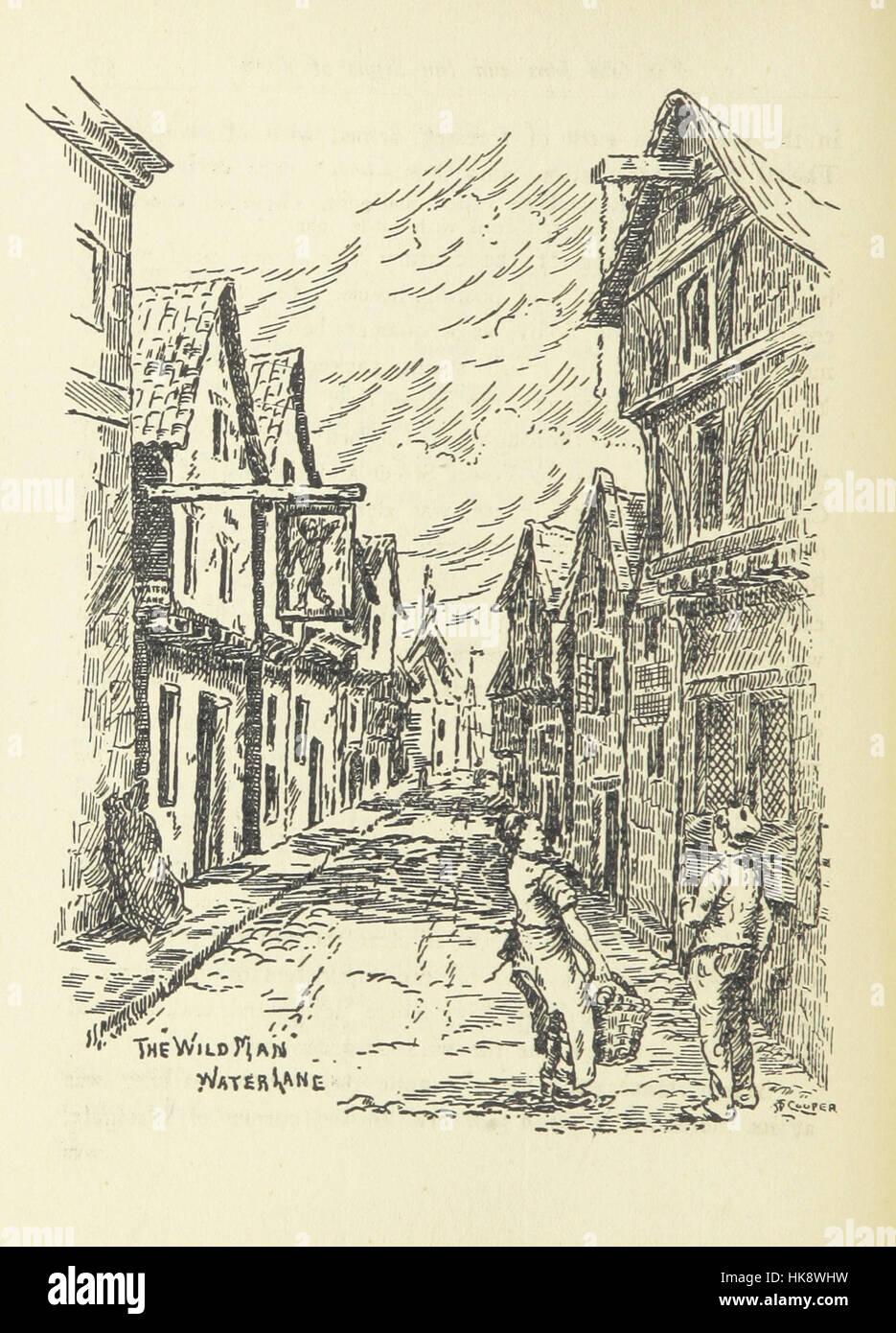 Illustration from 'The Old Inns and Inn Signs of York' depicting ...