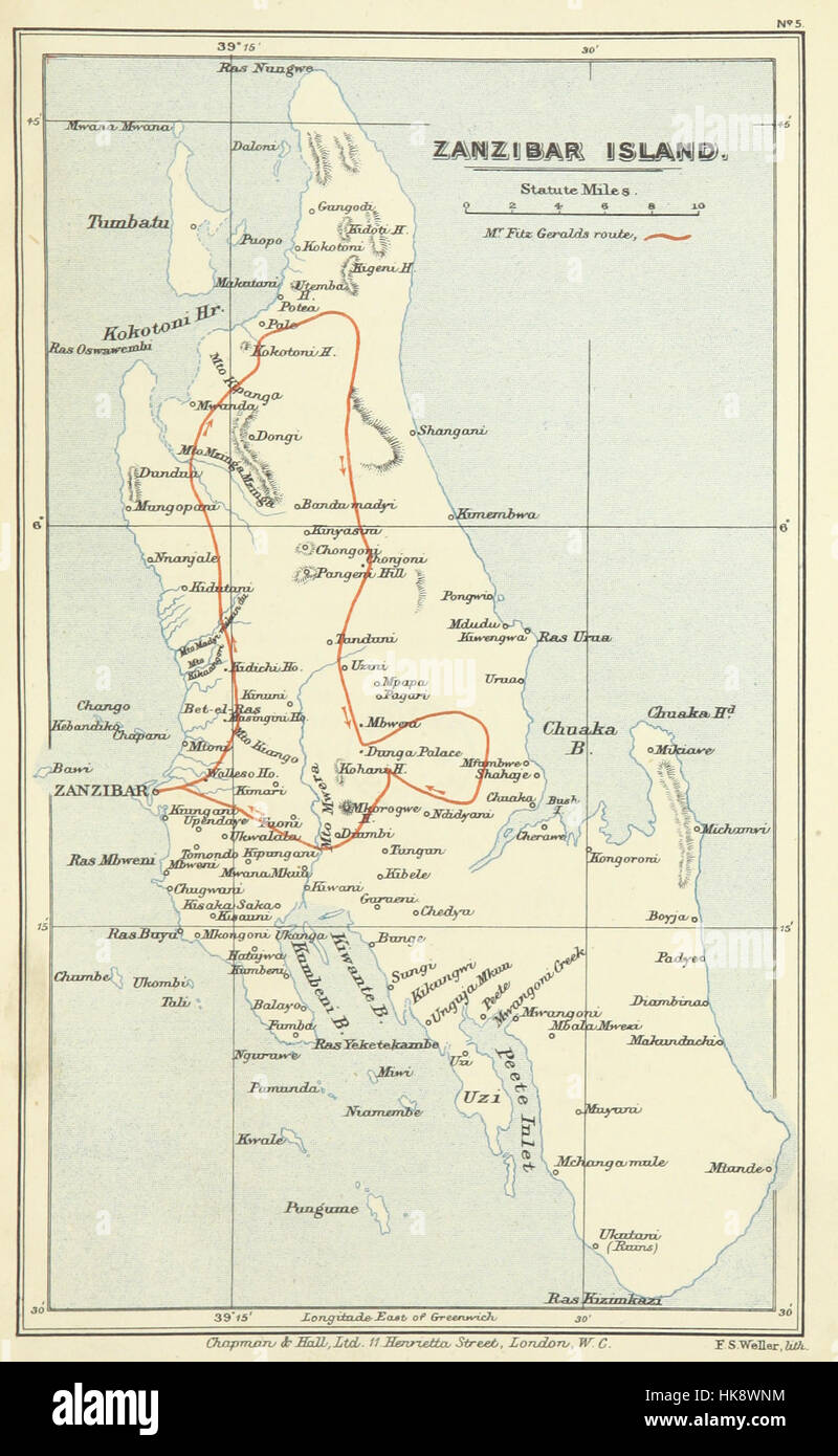 Pemba map hi-res stock photography and images - Alamy