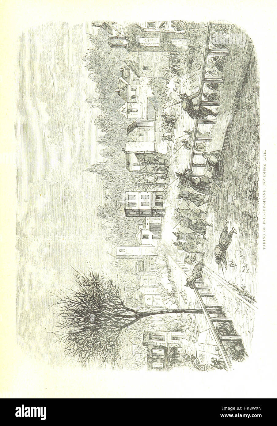 Illustration from 'Cassell's History of the War between France and ...