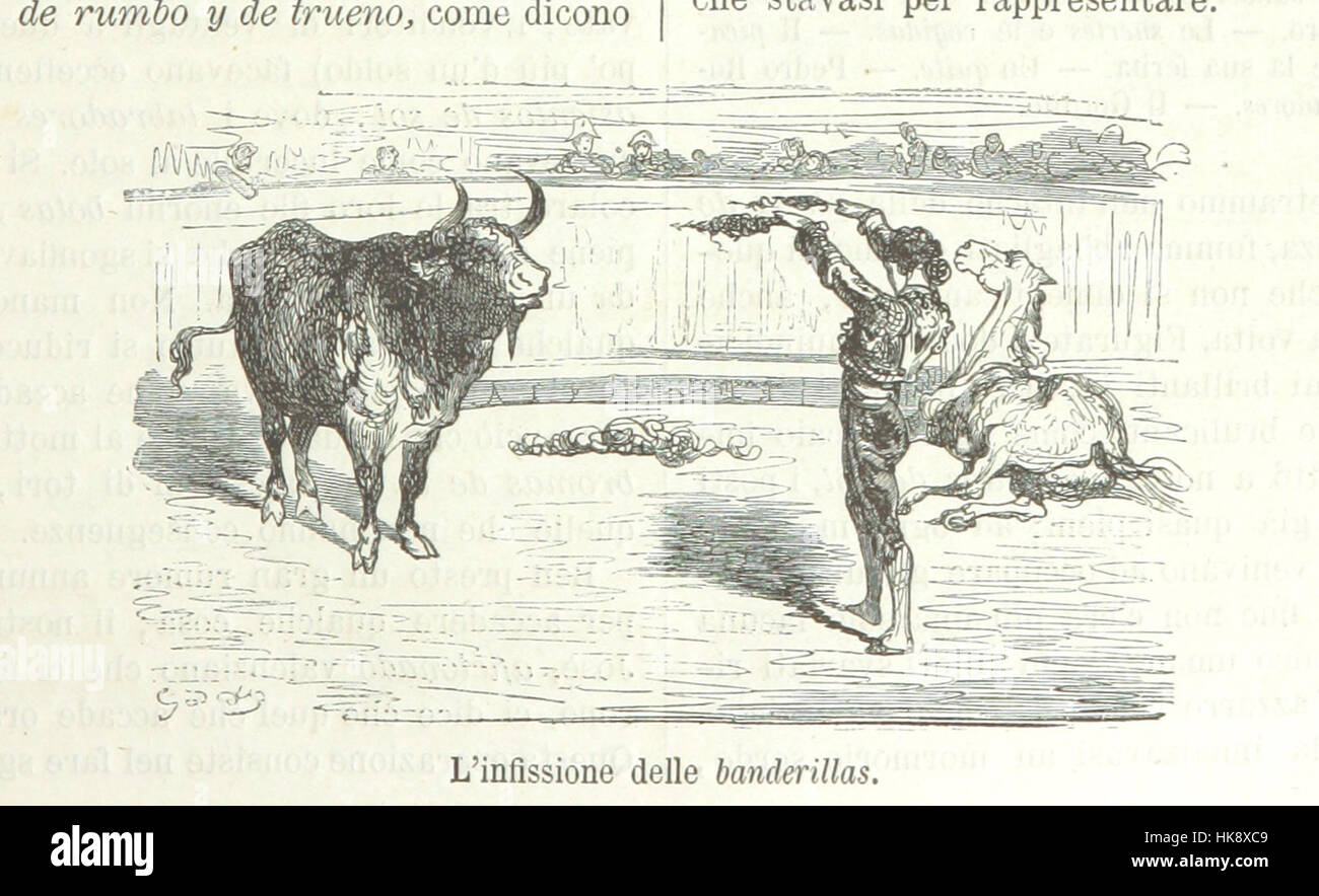 An illustration from 'Viaggio in Ispagna' by Gustavo Doré, showing ...