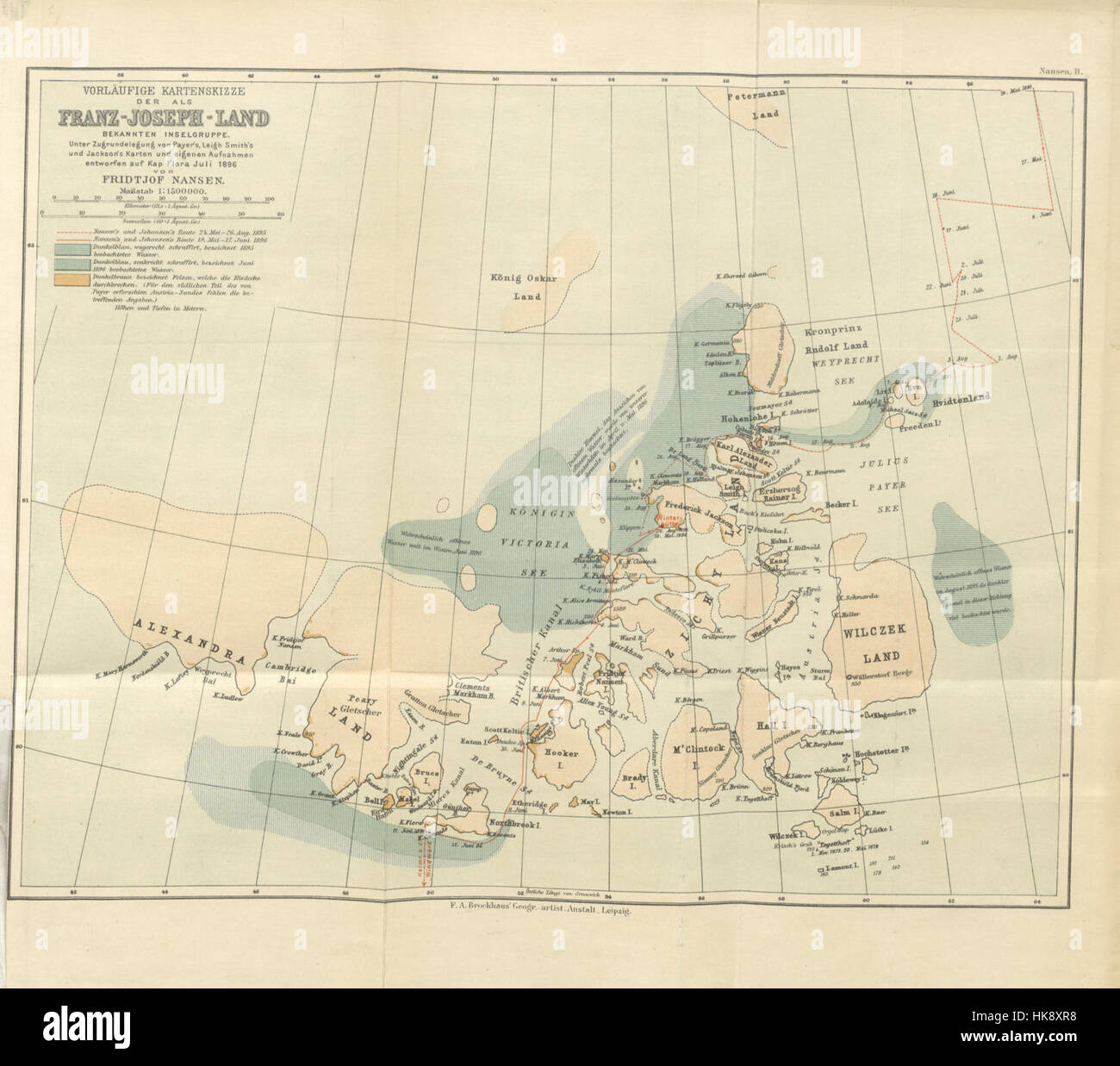 Image from page 599 of 'In Nacht und Eis,' depicting the Norwegian ...