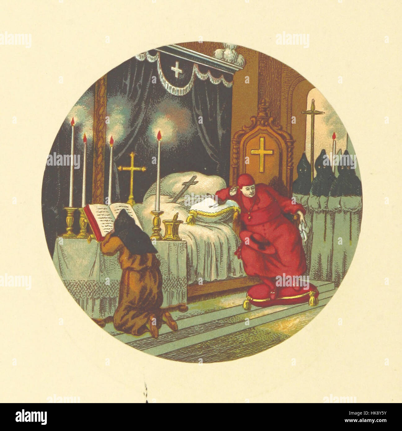 Image from 'The Jackdaw of Rheims,' an illustrated poem with twelve ...