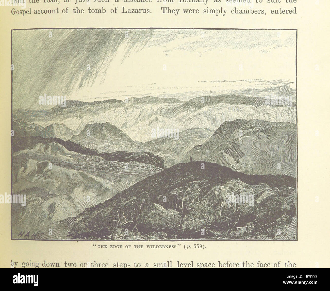 Illustration from 'The Holy Land and the Bible', featuring biblical ...