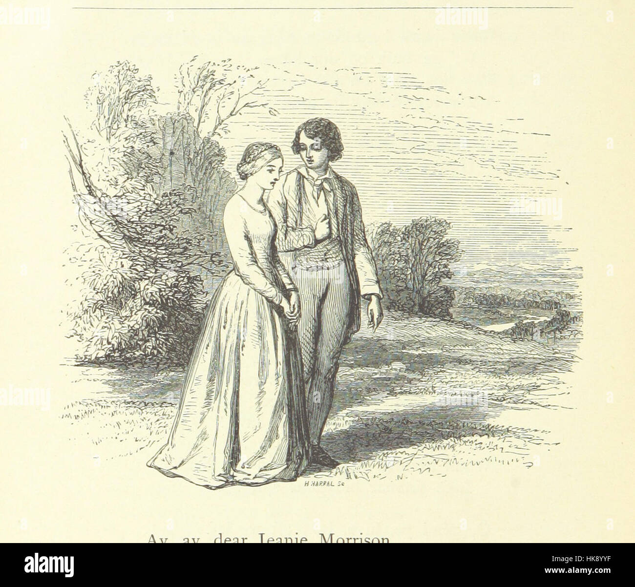 Photograph from 'Favourite English Poems and Poets,' showing a ...