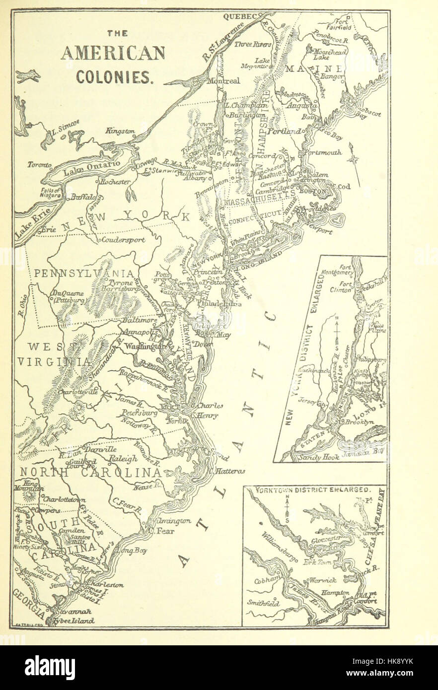 An illustration from 'Famous British Battles,' depicting a battle scene ...
