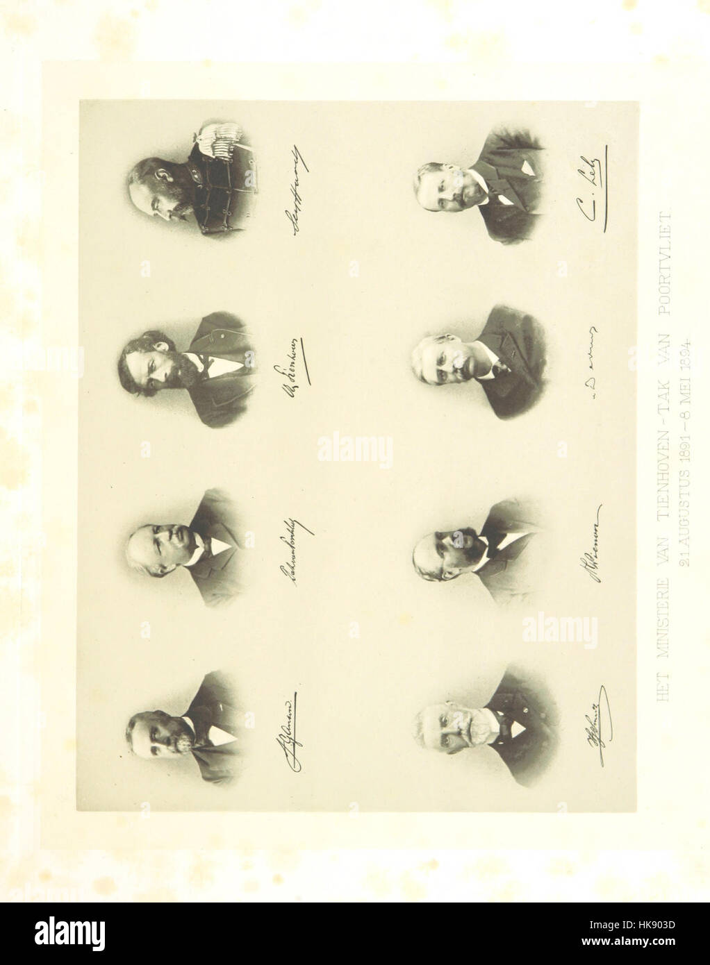 Image from 'Het Regentschap van Koningin Emma,' depicting the regency ...
