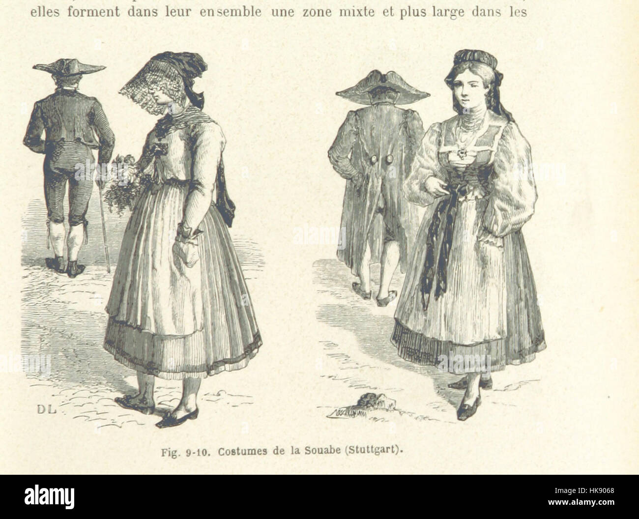 Image from page 61 of 'Les Races Humaines,' depicting a series of ...