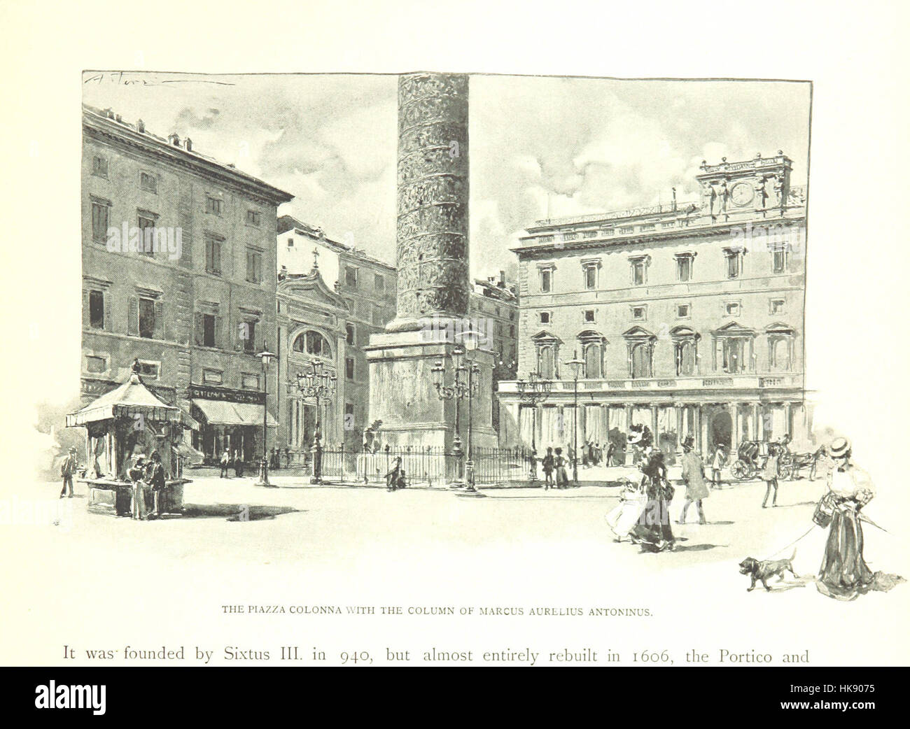 An image from 'Rome,' edited by Mrs. A. Bell, featuring 290 ...