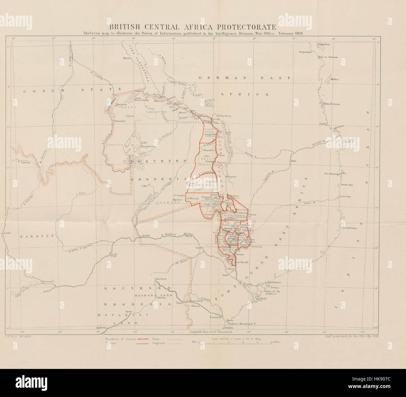 British central africa protectorate hi-res stock photography and images ...