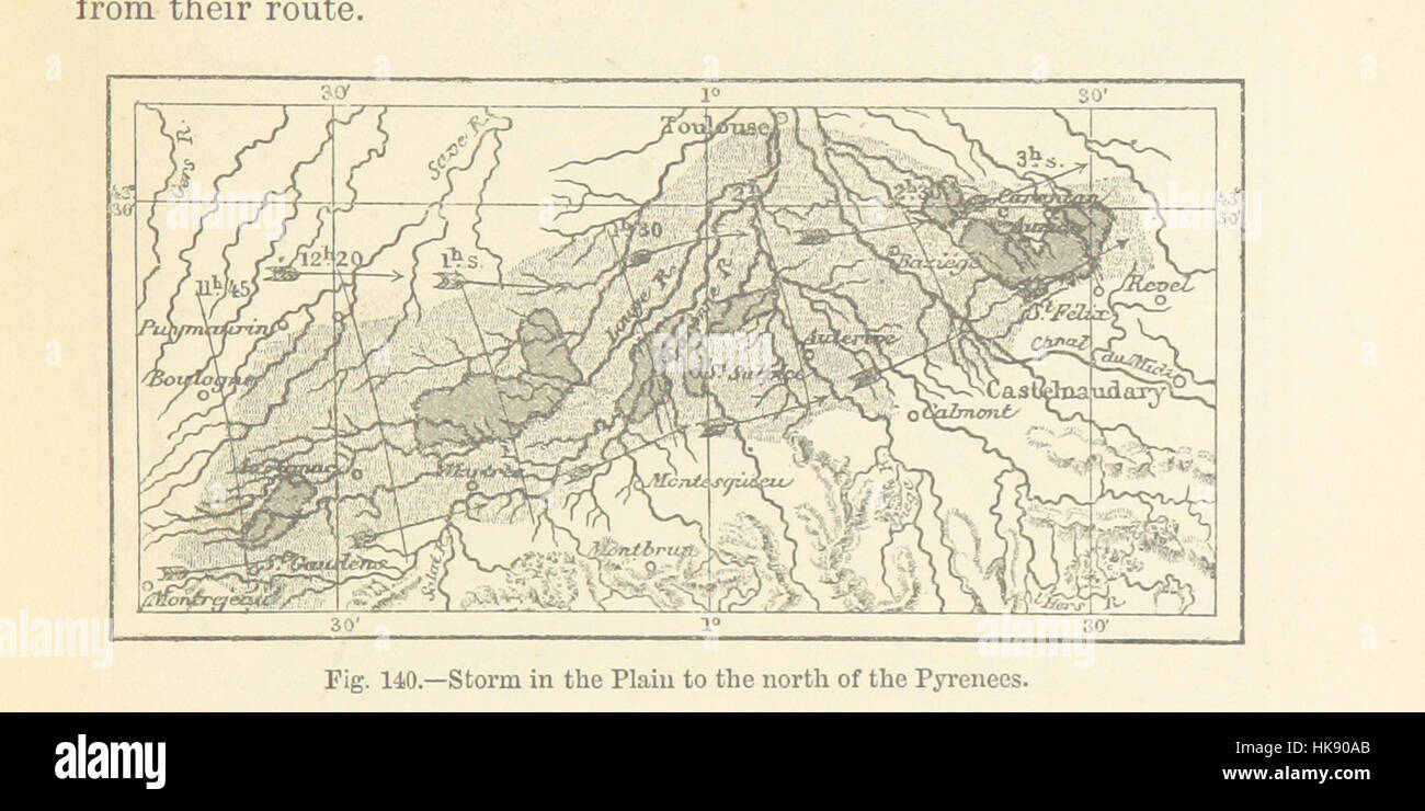 Illustration from 'The Earth', depicting the Earth's natural phenomena ...