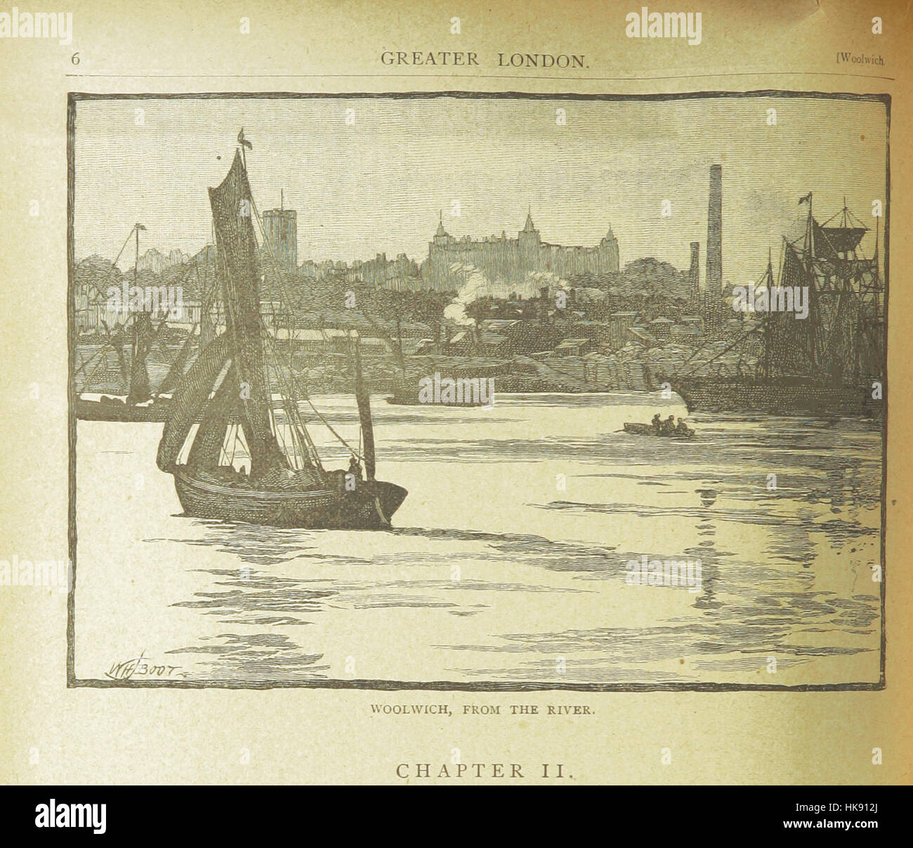 Image from 'Old & New London', depicting historical and contemporary ...