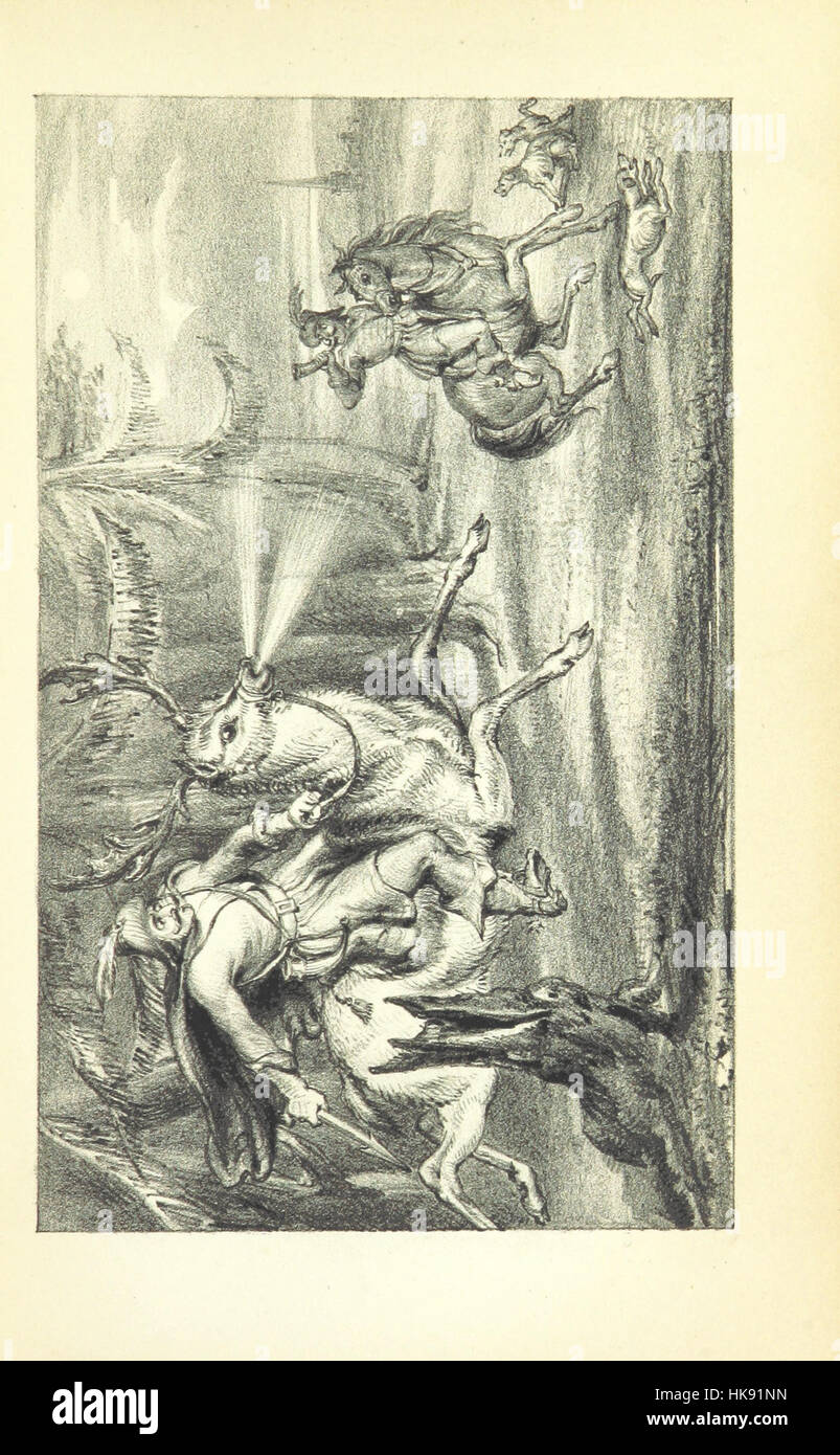 An image from 'Hunting Songs, Ballads,' featuring poetry and ballads ...