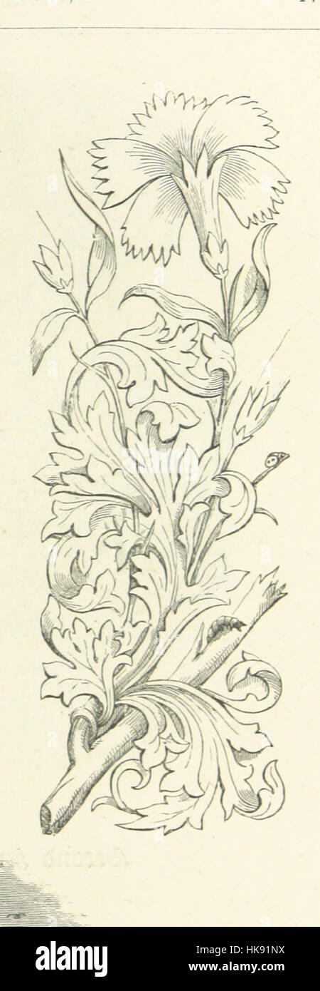 Illustration from 'The Christian Year', showing religious themes and a ...