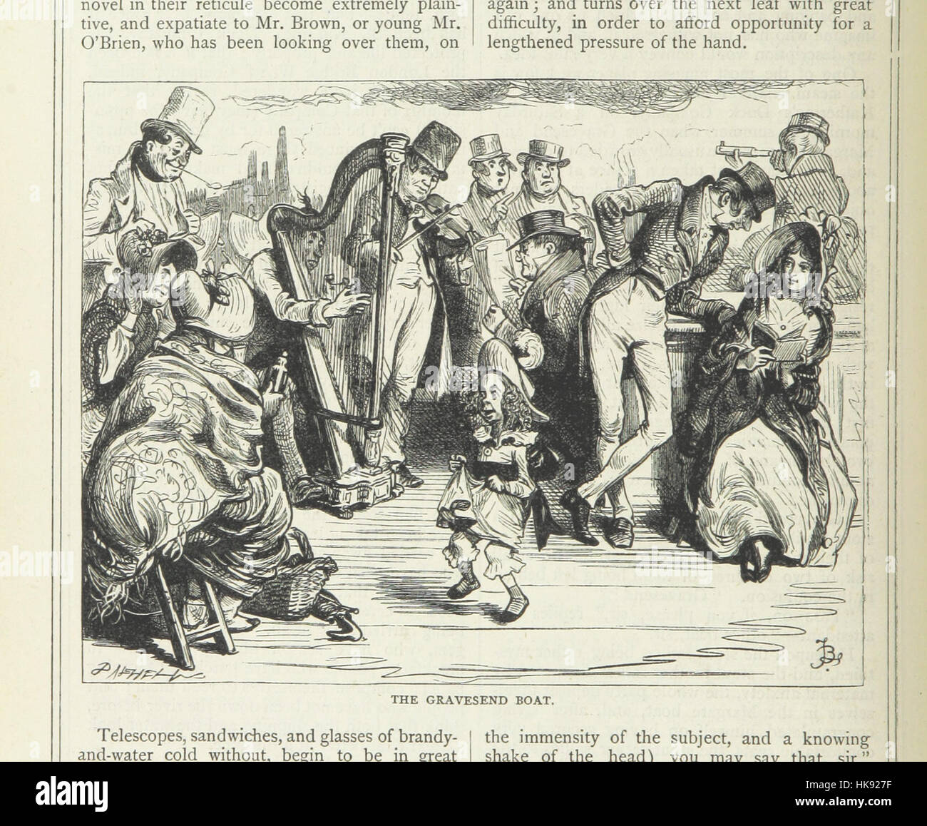 An image from 'The Works of Charles Dickens,' illustrating a scene from ...