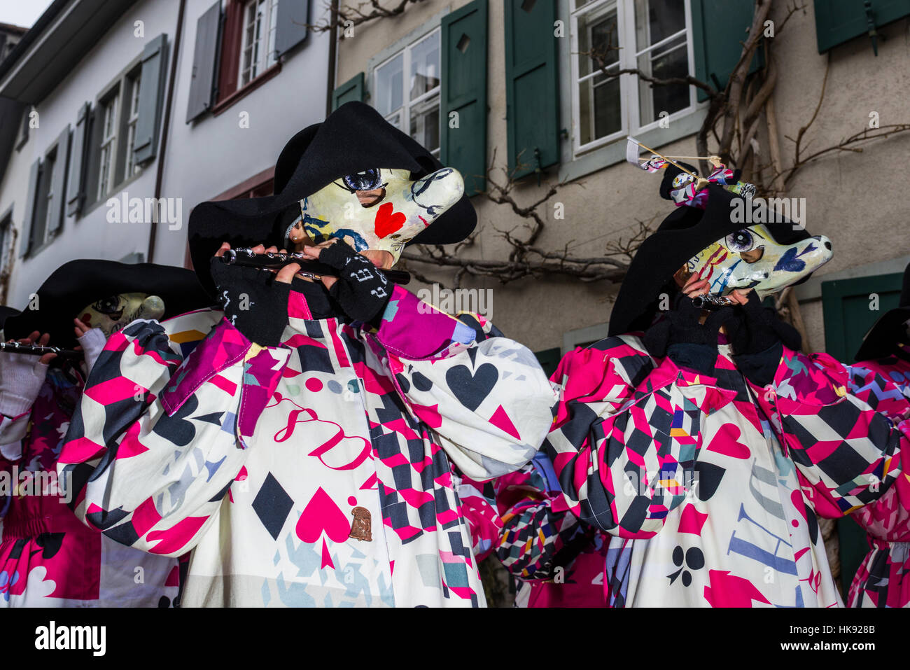 Basel fasnacht piccolo hi-res stock photography and images - Alamy
