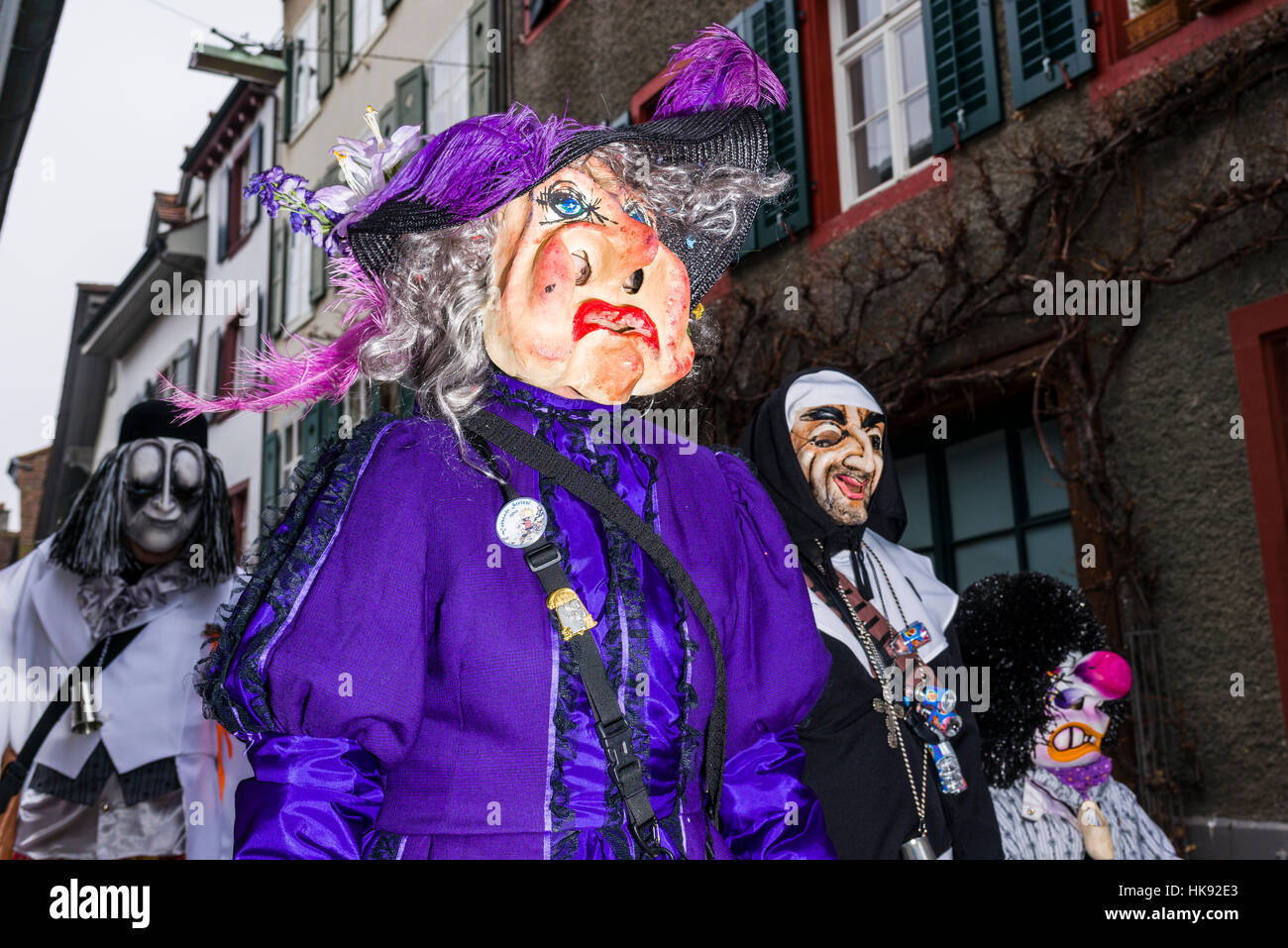 Basel fasnacht piccolo hi-res stock photography and images - Alamy