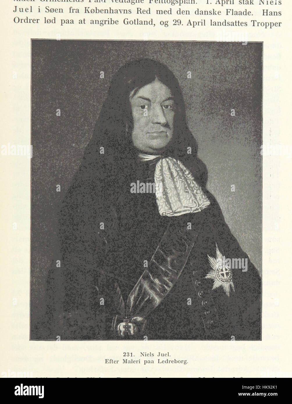 Image taken from page 649 of 'Danmarks Riges Historie', depicting a historical scene or ...
