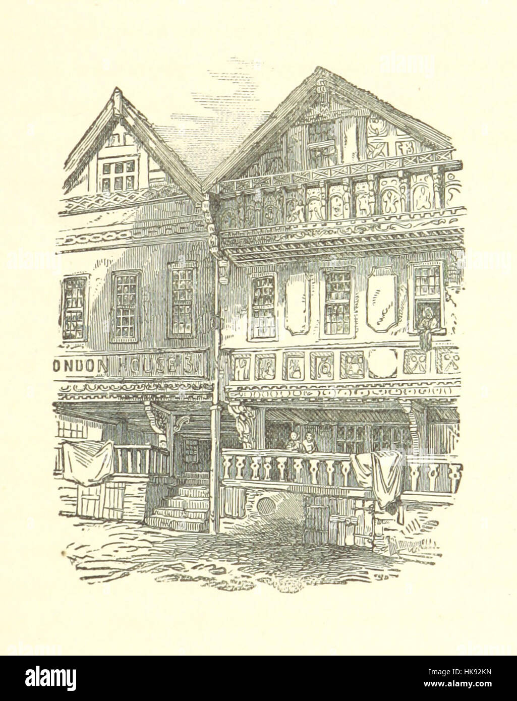 Image from 'Chester as it was', showing historical illustrations of ...