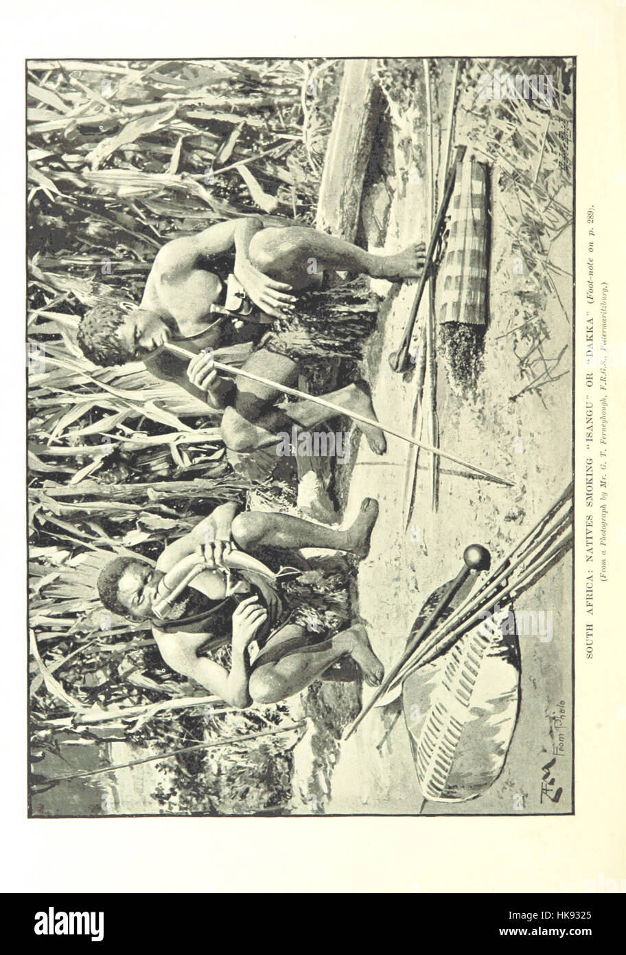 An illustration from 'The Story of Africa and its Explorers,' depicting ...