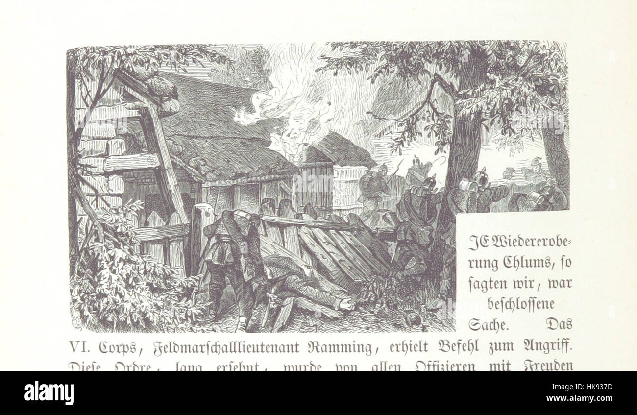 Image from page 656 of 'Der deutsche Krieg von 1866,' illustrating the ...